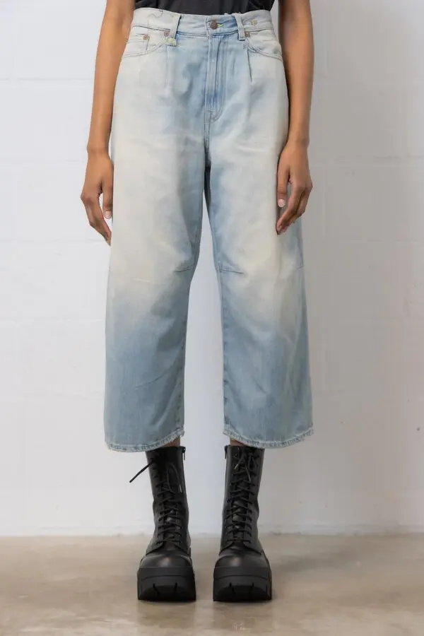 R13 Belt Ring Jeans