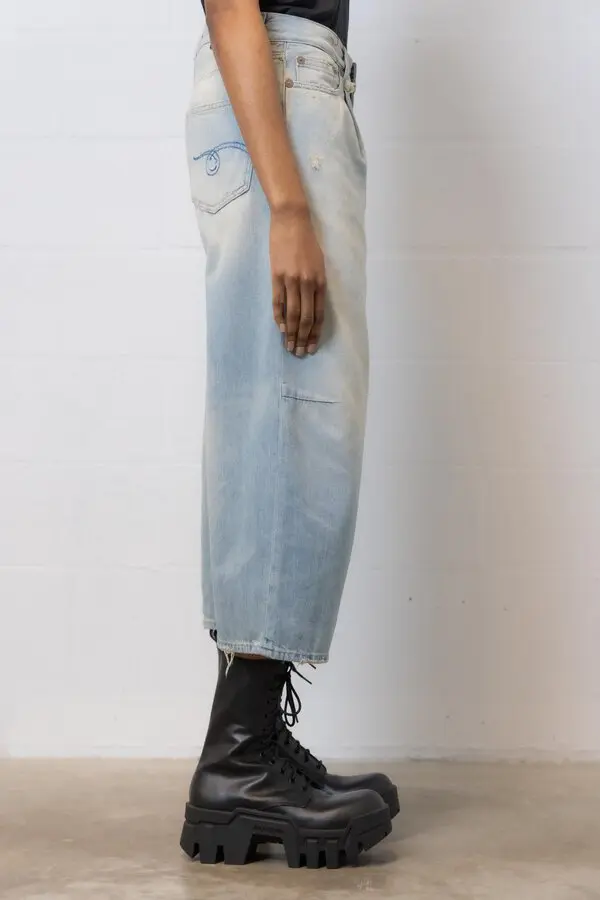 R13 Belt Ring Jeans