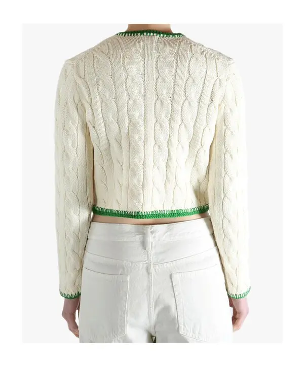 Polo Ralph Lauren Cable Knit Crew Neck Cardigan