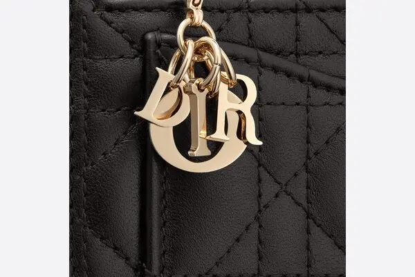 Dior Lady Compact Zipped Card Holder