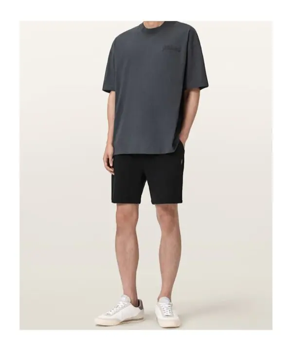ALLSAINTS Ramskull Embroidered Sweat Shorts