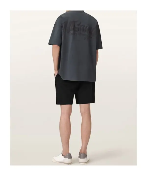 ALLSAINTS Ramskull Embroidered Sweat Shorts