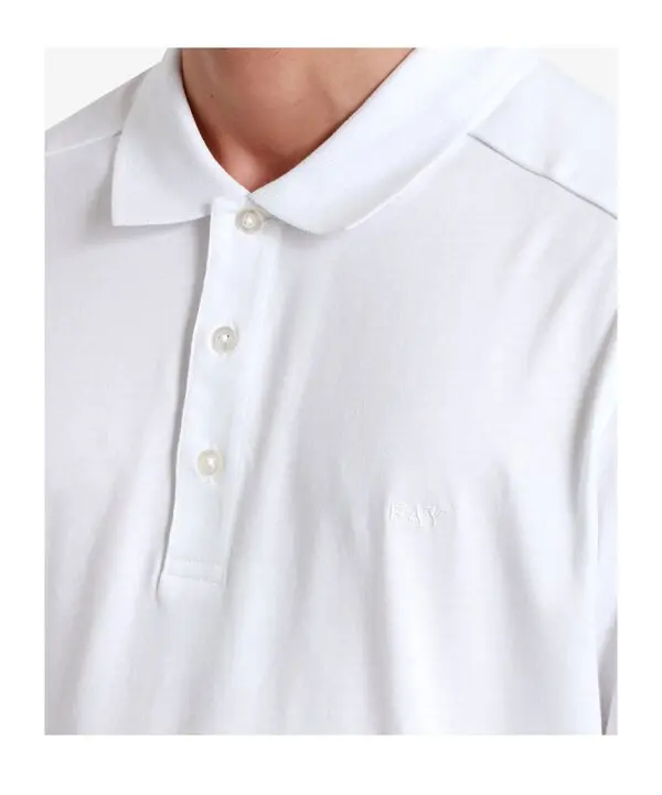 FAY Logo-embroidered Polo Shirt