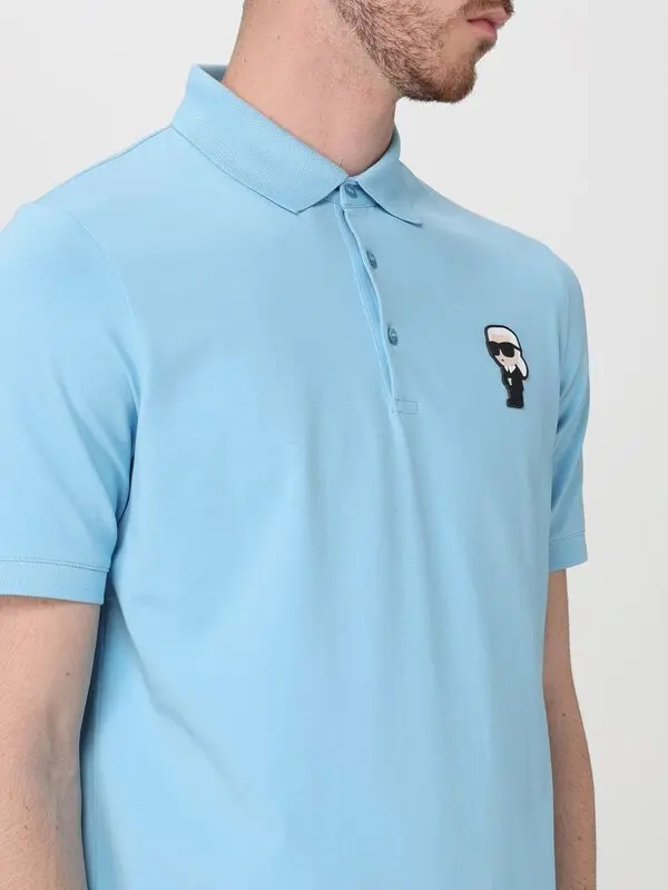 Karl Lagerfeld Short-sleeved Polo Shirt