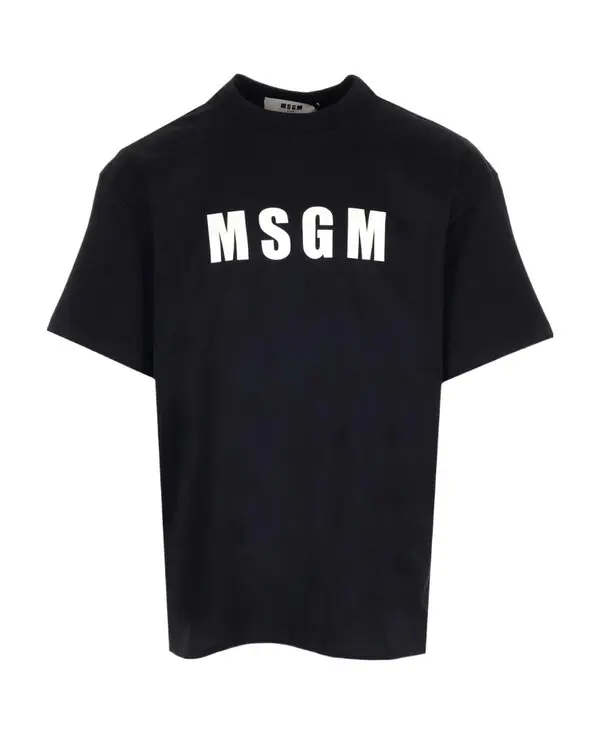 MSGM Logo Longline T-shirt