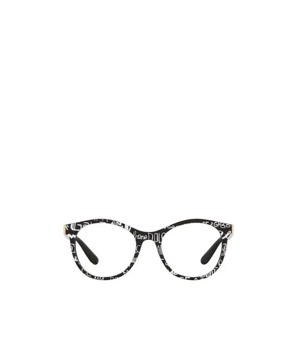 Dolce & Gabbana Monogram Round-frame Sunglasses