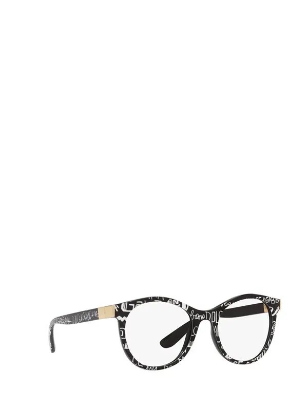Dolce & Gabbana Monogram Round-frame Sunglasses