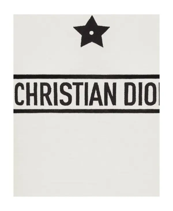 Dior T-shirt With Lucky Star And Logo