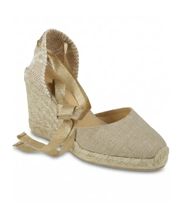 CastaÑer Round-toe Wedge Heels