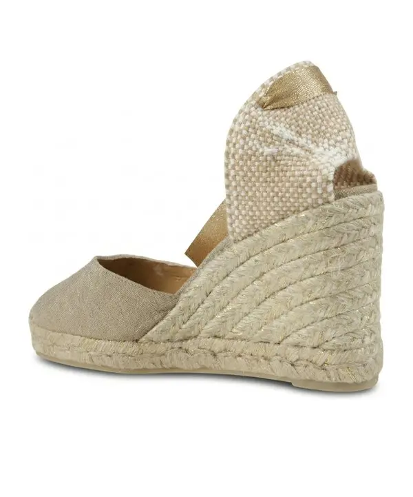 CastaÑer Round-toe Wedge Heels