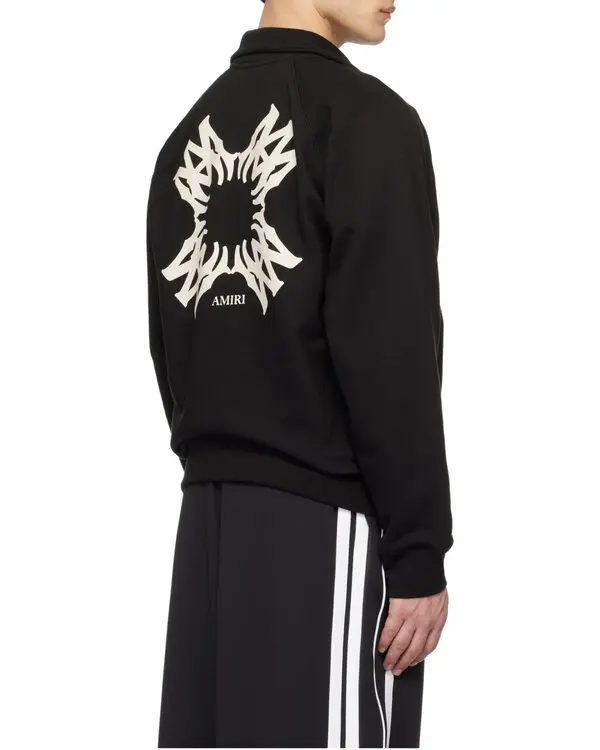 Amiri High-necked Long-sleeved Hoodie