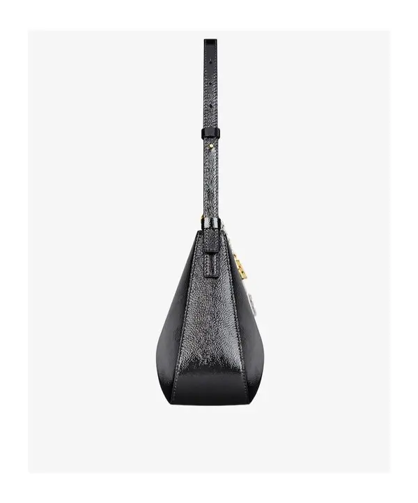 Givenchy Logo Plaque Padlock Detailed Shoulder Bag