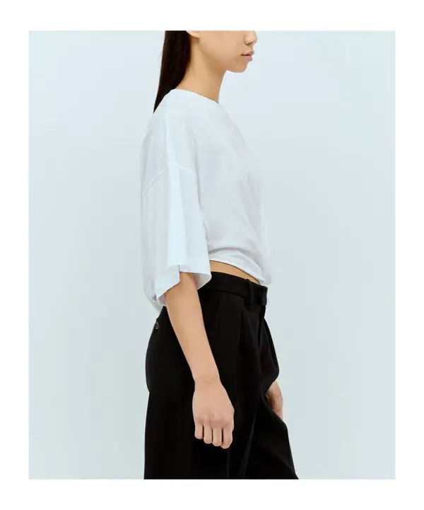 Sportmax Afgano Ruched Crewneck Top