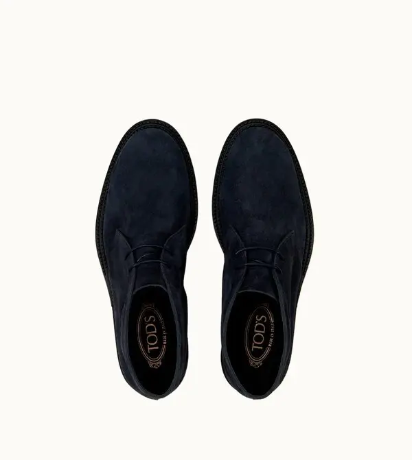 TOD'S Desert Almond-toe Ankle Boots