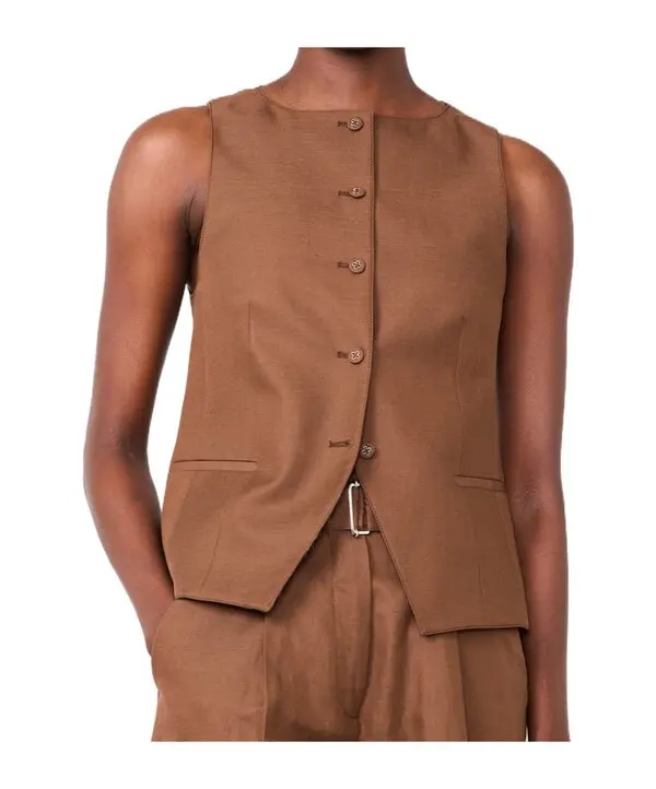Officine Générale Sleeveless Button-down Vest