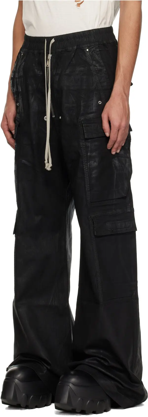 Rick Owens Double Cargo Jumbo Belas Trousers