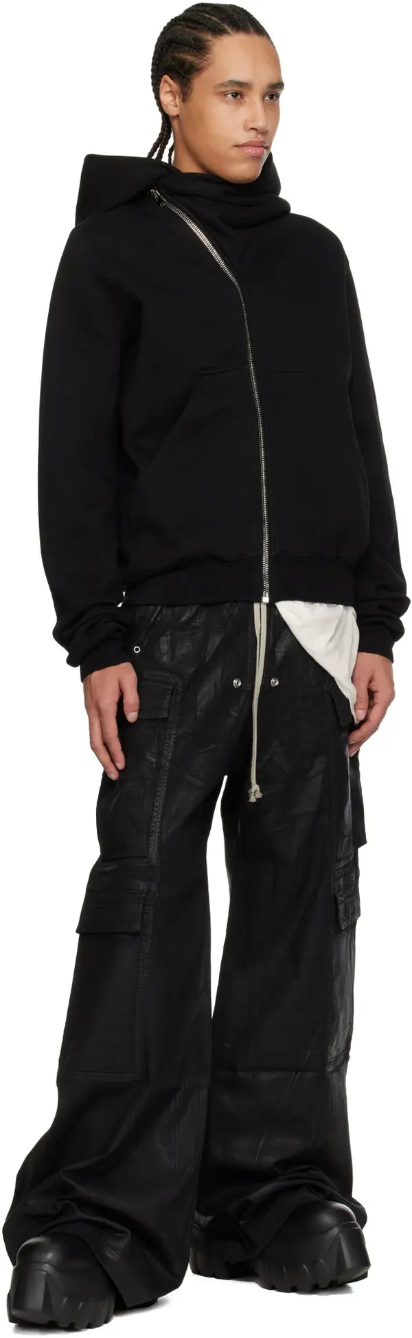 Rick Owens Double Cargo Jumbo Belas Trousers