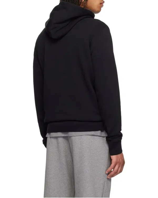 Maison Kitsuné Fox Head Patch Drawstring Hoodie