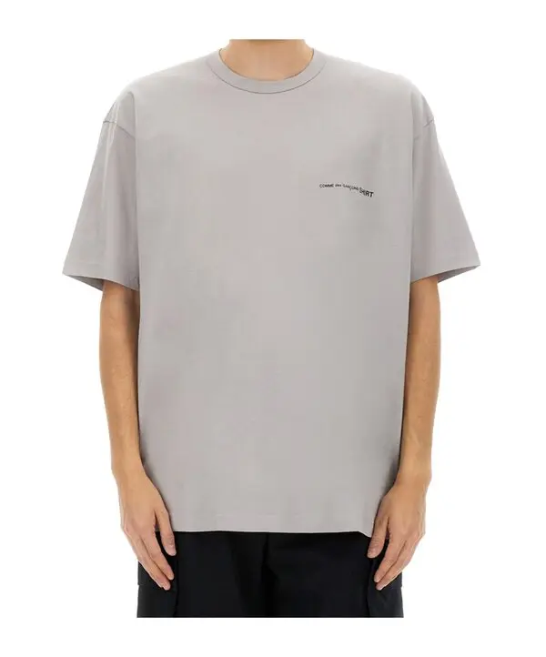 Comme Des Garçons Cotton T-shirt With Print