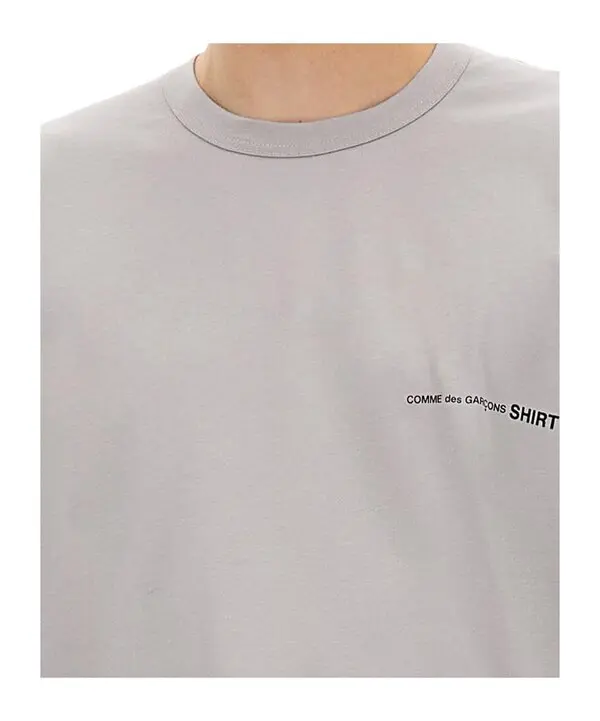 Comme Des Garçons Cotton T-shirt With Print