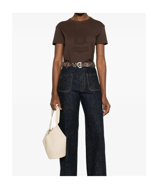 Max Mara Round-neck Short-sleeved T-shirt