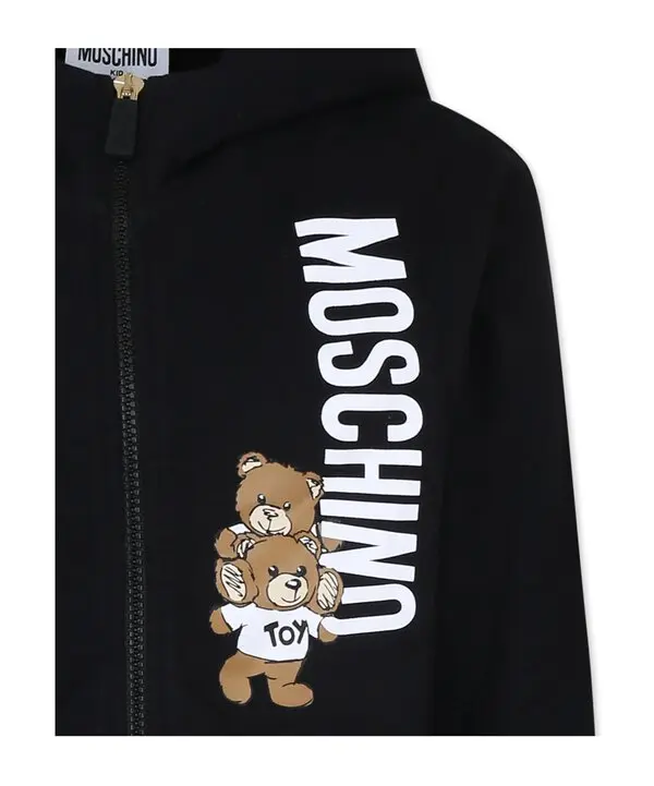 Moschino Two-piece Hooded Sweatshirt And Pants Set