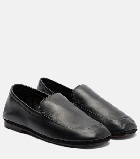 LEMAIRE Outdoor Leather Slip-on Shoes