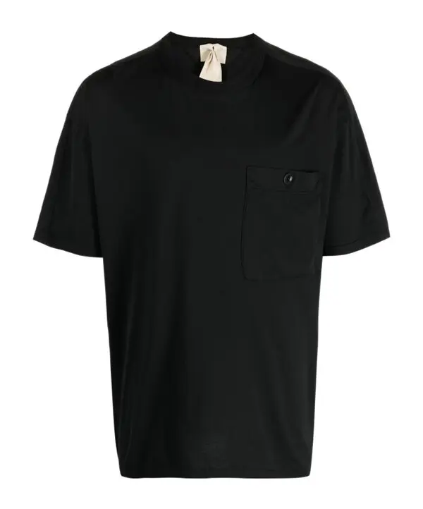 TEN C Logo Patch Crewneck T-shirt