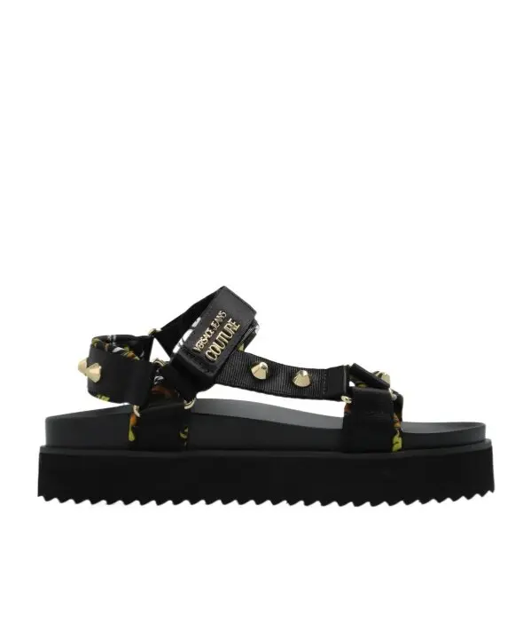 Versace Studded Strap Sandals