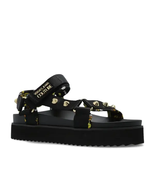 Versace Studded Strap Sandals