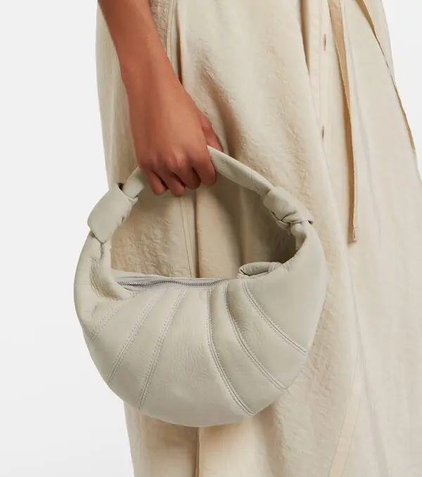 LEMAIRE Fortune Croissant Mini Leather Shoulder Bag
