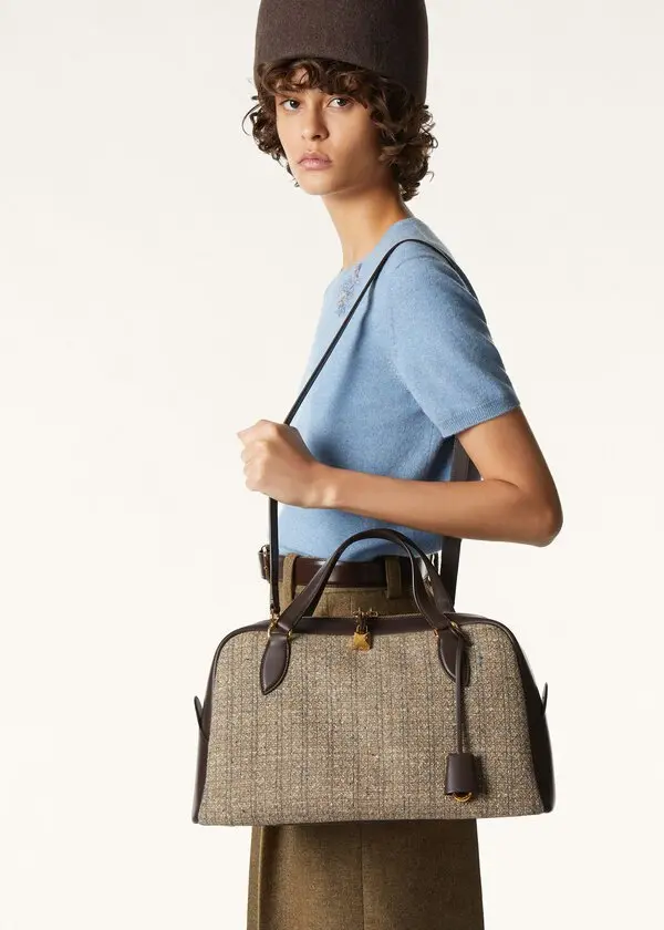 Loro Piana Needle Medium Handbag