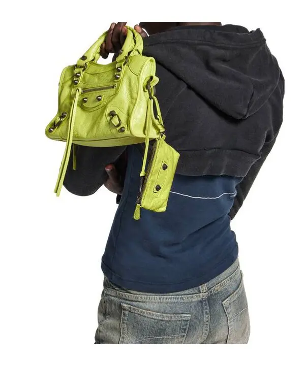 Balenciaga Le City Zipped Pouch Bag