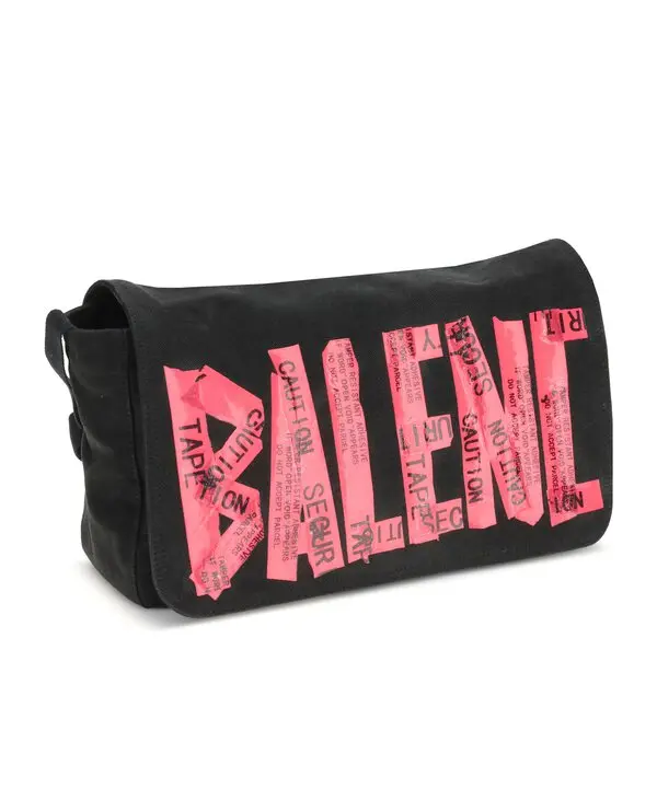 Balenciaga Logo Tape Type Messenger Bag
