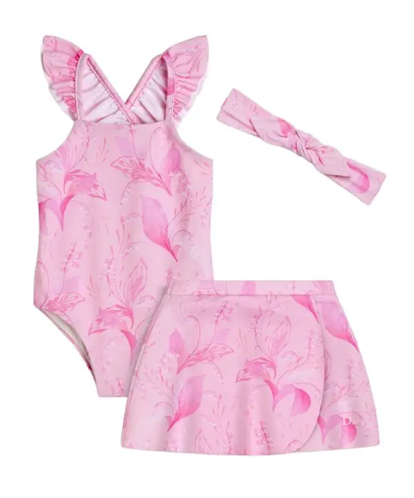 Dior My First Swimsuit Set - Pink