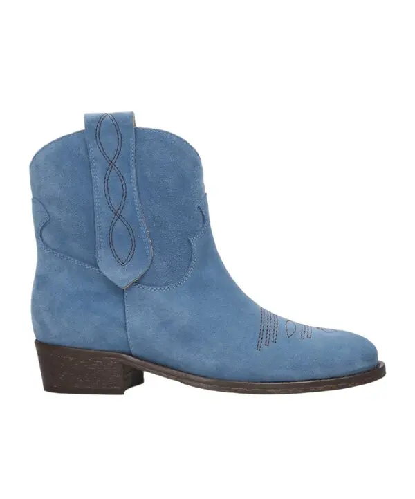 VIA ROMA 15 Round Head And Ankle Boots - Blue