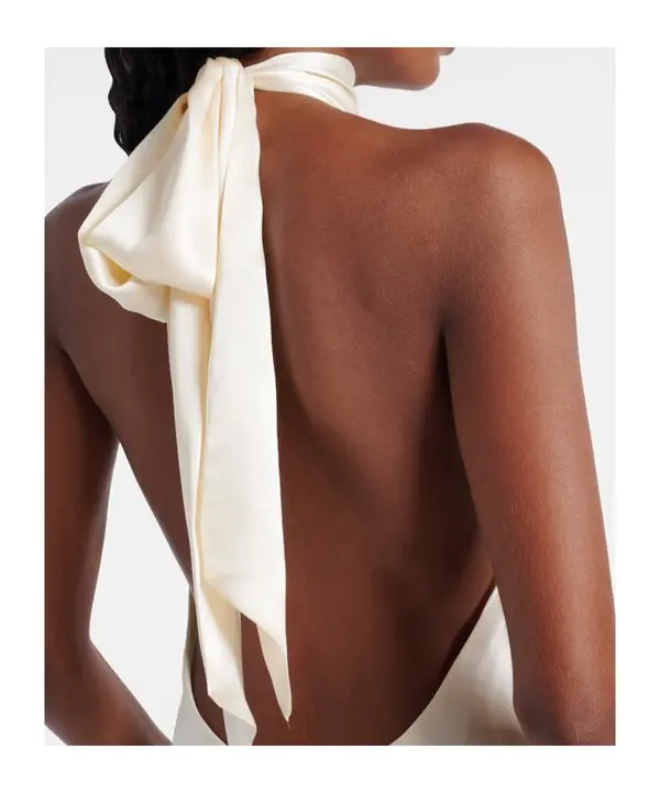 Rixo Tie-up Mini Dress