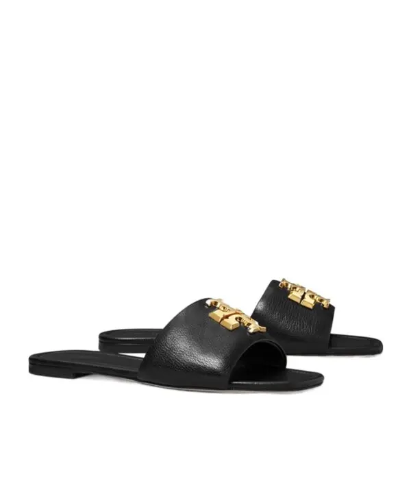 Tory Burch Square Toed Slippers