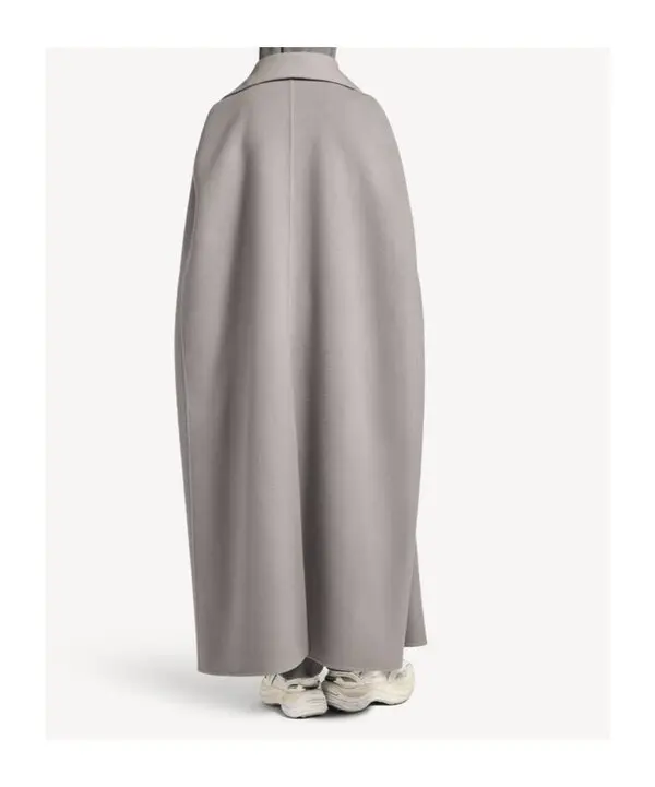 Balenciaga Long Double-faced Cape Coat