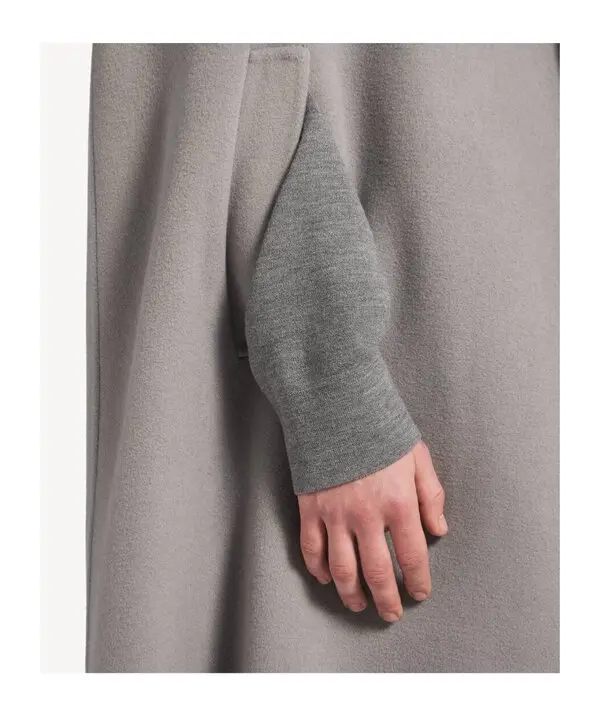 Balenciaga Long Double-faced Cape Coat