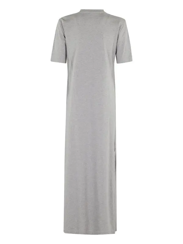 SEMICOUTURE Round Neck Short Sleeve Dress