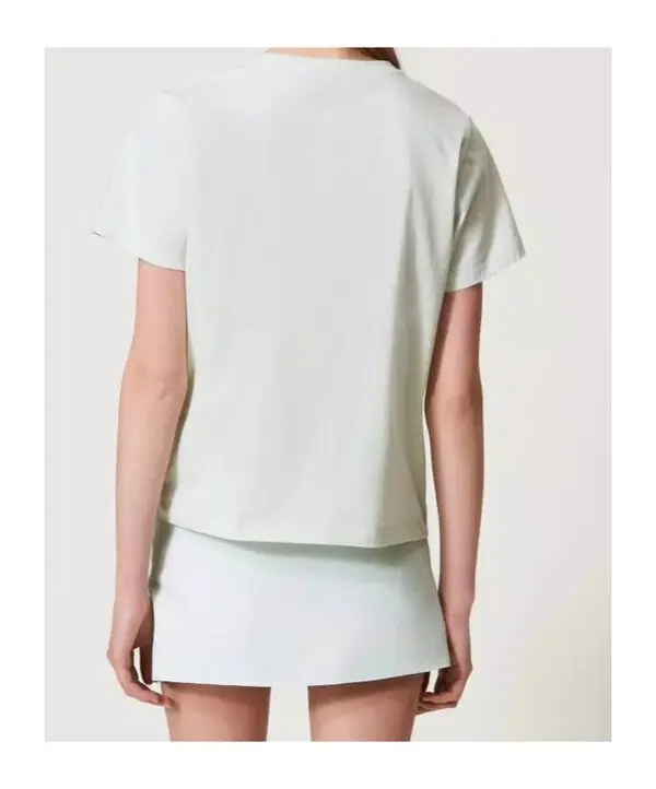 TWINSET Logo-plaque T-shirt
