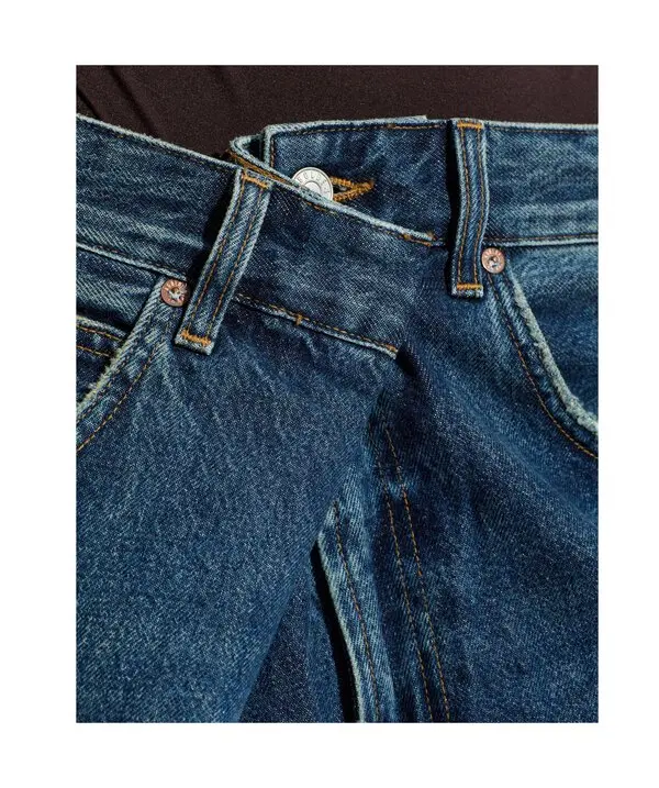 AGOLDE High-waisted Wide-leg Jeans