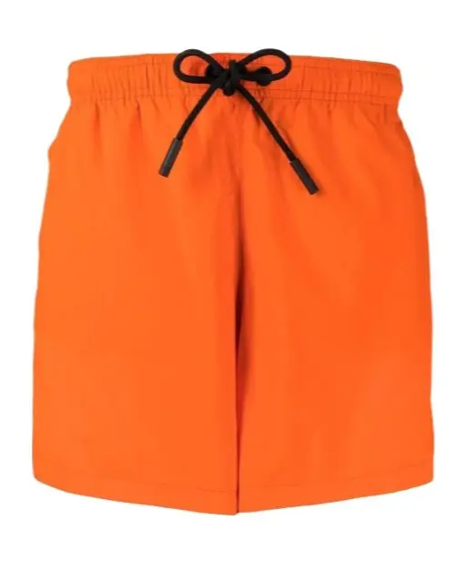 MARCELO BURLON COUNTY OF MILAN Drawstring Swim Shorts - Orange