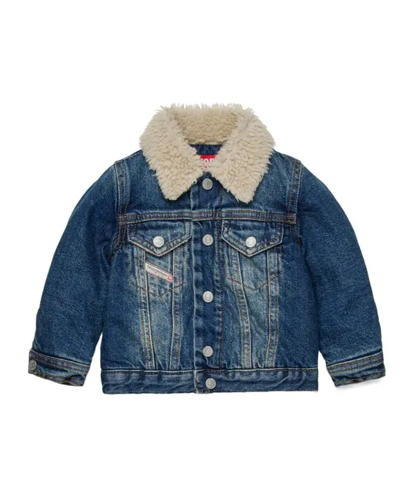 DIESEL® Cotton Jacket - Dark Blue
