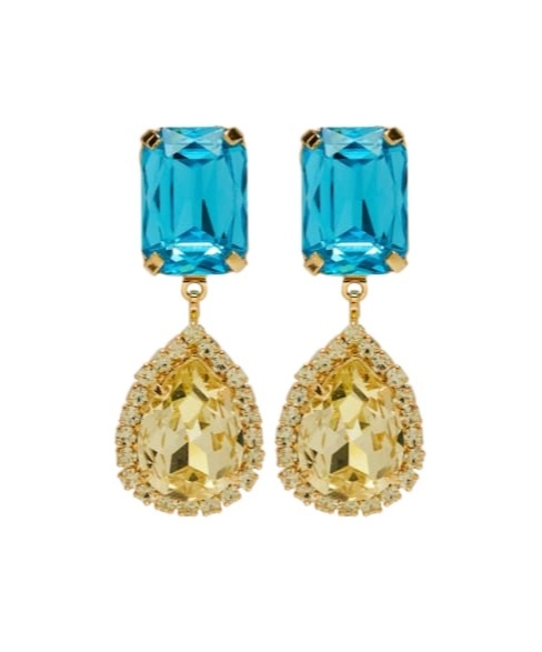 Magda Butrym Crystal-embellished Drop Earrings
