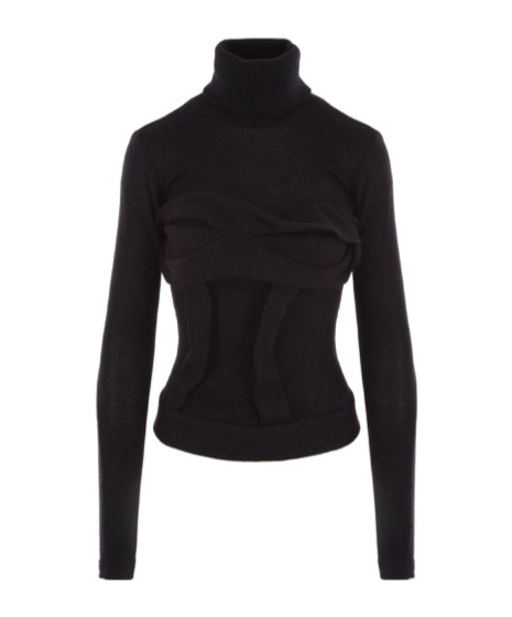 JORDANLUCA Long-sleeve High-neck Sweater