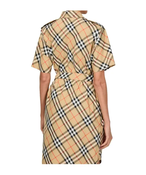 Burberry Check Shirt Dress