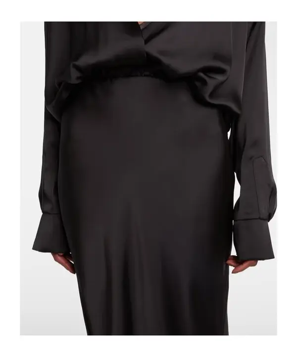 Norma Kamali Long-sleeved Gown