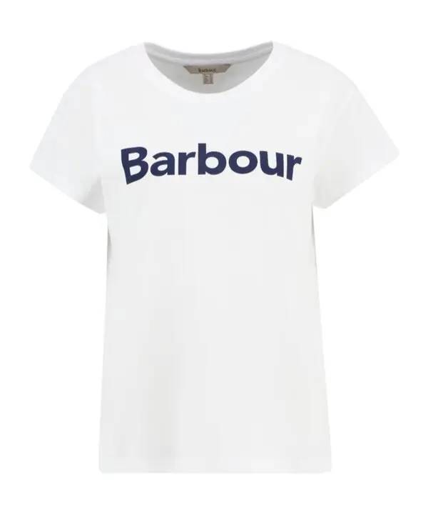 Barbour Hartland Short Sleeve T-shirt - White